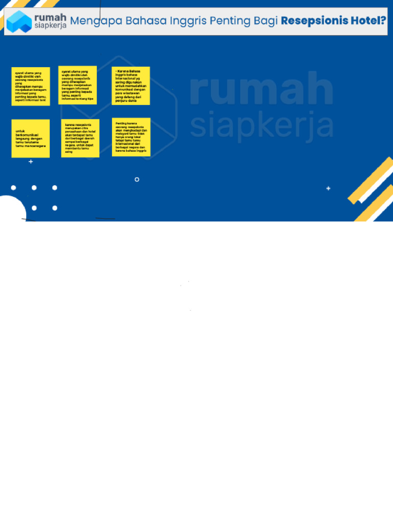 B.Ingg Resepsionis Hotel - Topik 2 | PDF