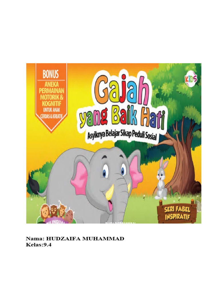 Cerita Fabel Pdf Elephant