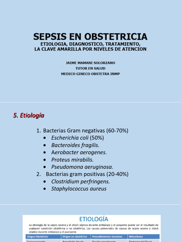 Sepsis 2 | PDF | Septicemia | Medicina de Cuidados Intensivos