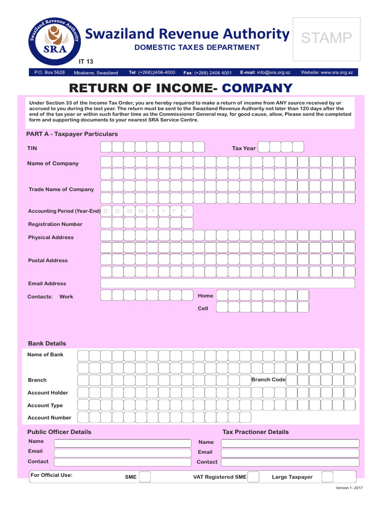 SRA Tax Return Guide | PDF | Expense | Tax Deduction