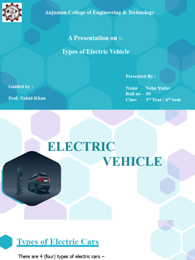 Types of Electric Vehicle | PDF | Hybrid Electric Vehicle | Plug In Hybrid