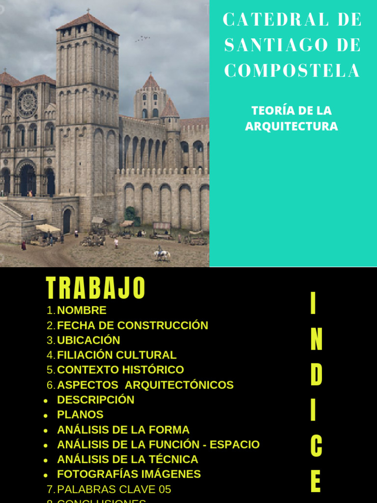 Santiago de Compostela | PDF | Bóveda (Arquitectura) | Arquitectura gótica
