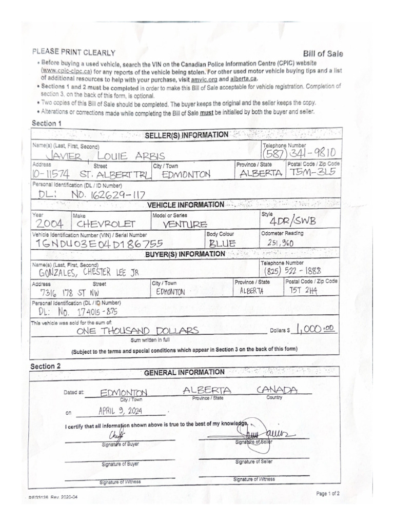 PLEASE PRINT CLEARLY | PDF