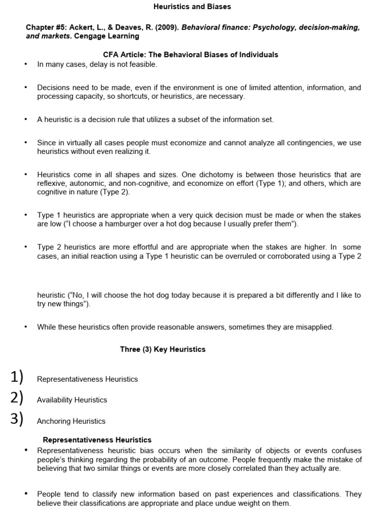 materials (Week 4- 5 and 6) | PDF | Heuristic | Cognition