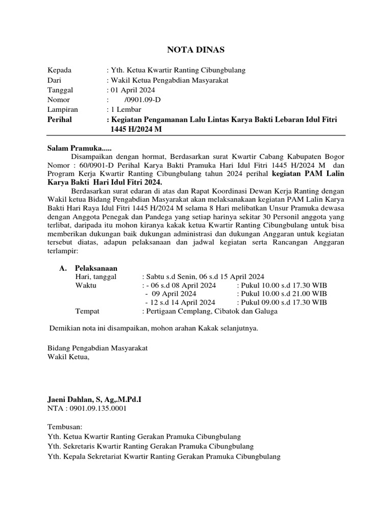 Nota Pam Lalin Hari Idul Fitri 2024 | PDF | Memasak, Makanan, & Anggur ...