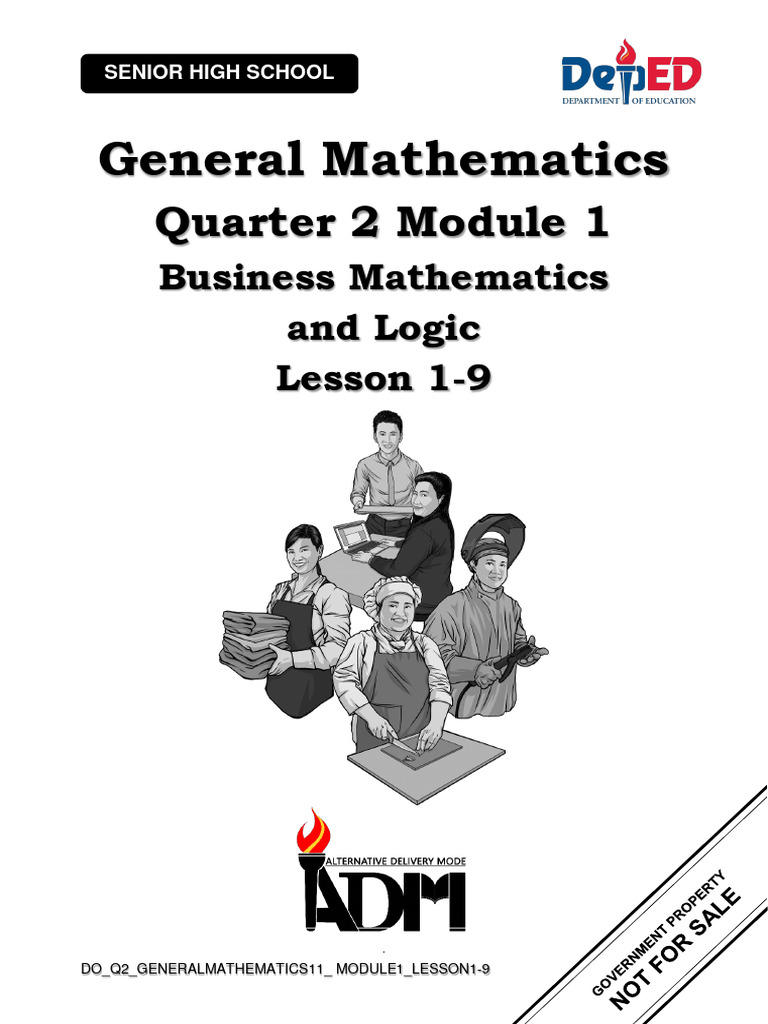 GenMath-Mod1to9 | PDF | Interest | Debt