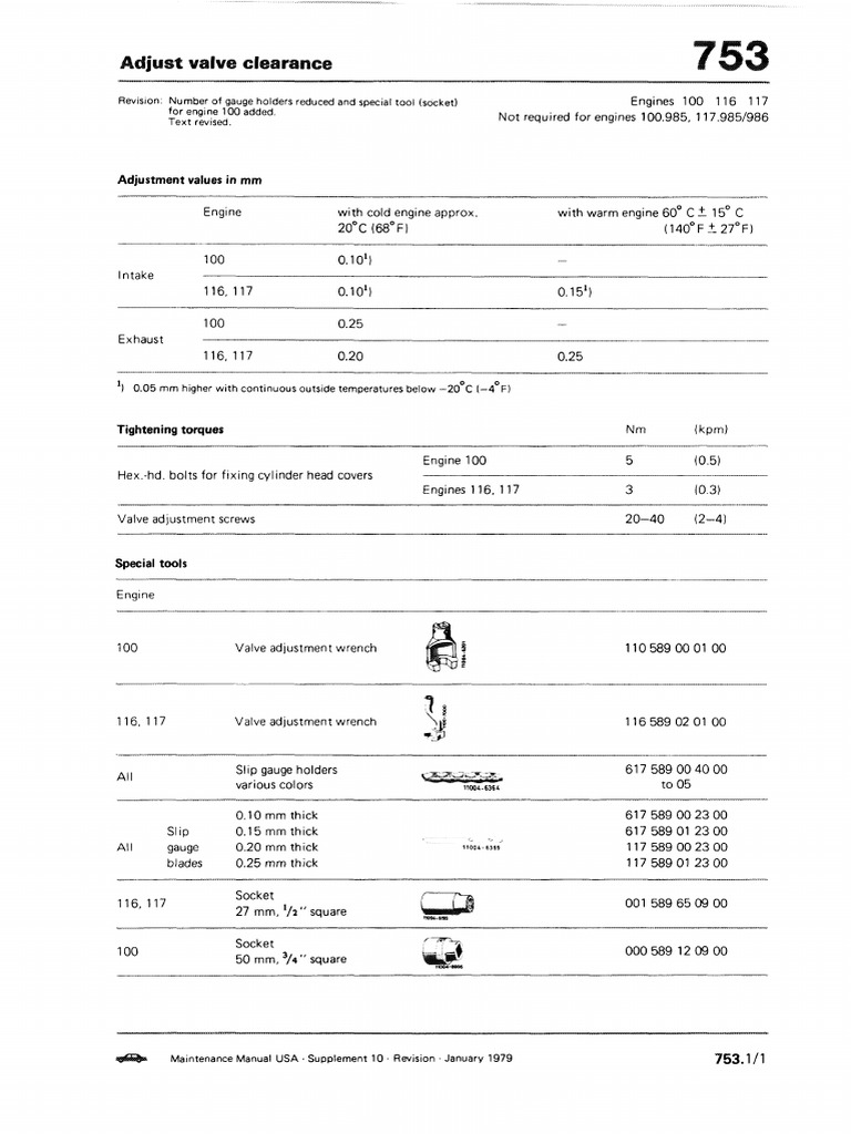 Mercedes 300CD 753 | PDF