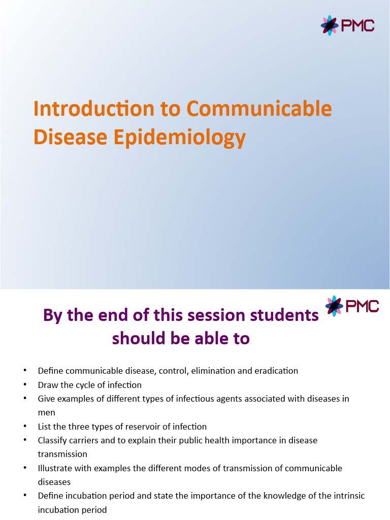 Introduction To Communicable Disease | PDF | Infection | Pathogen