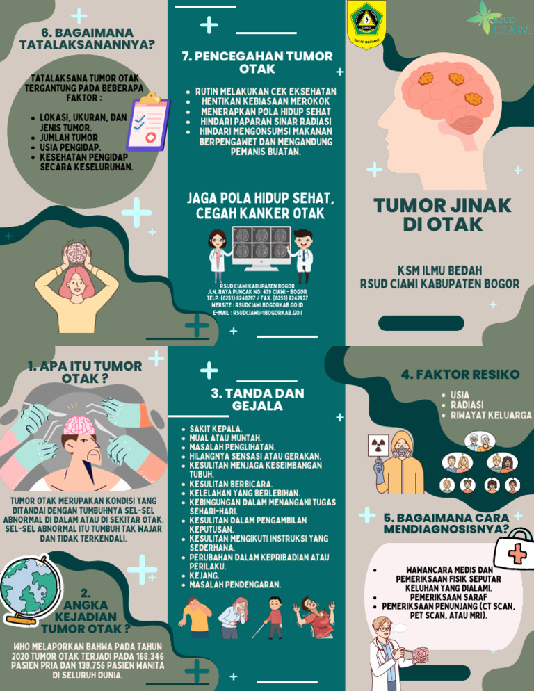 Leaflet Tumor Otak Nabella Z | PDF