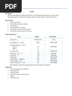 Durasyn 164 Polyalphaolefin Overview | PDF | Viscosity | Chemistry