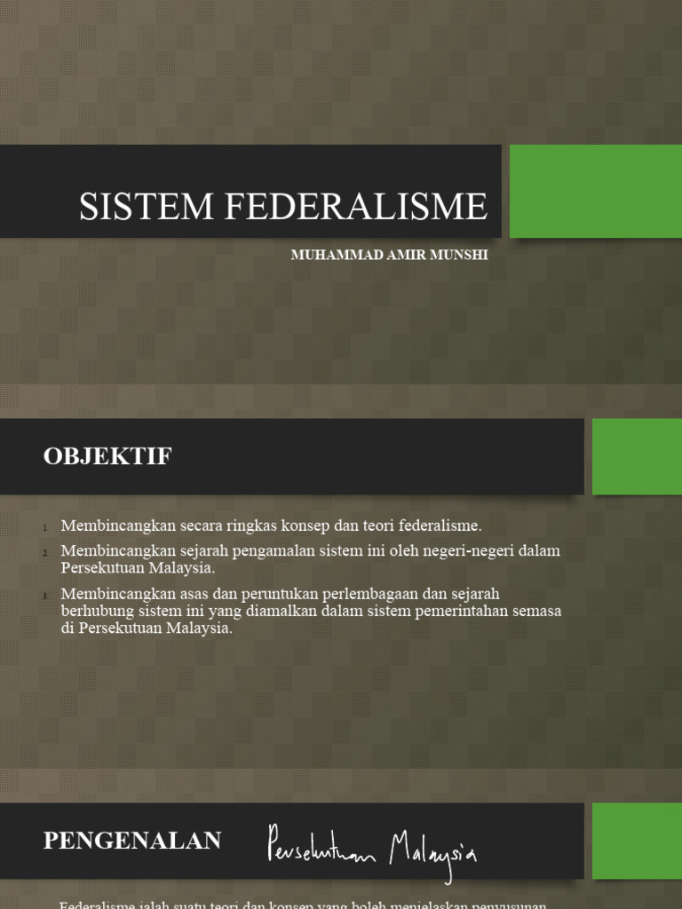 Sistem Federalisme | PDF