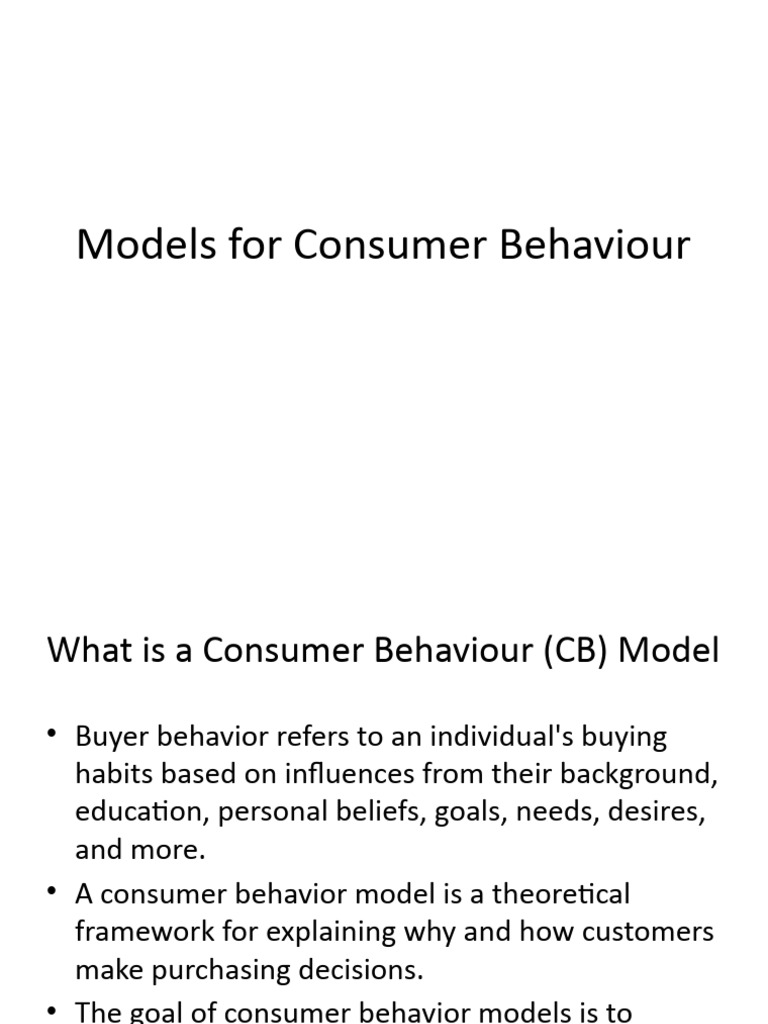 Module 2 | PDF | Behavior | Consumer Behaviour