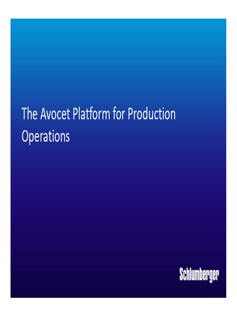 Avocet Platform For Extarnal Use | PDF | Simulation | Analytics