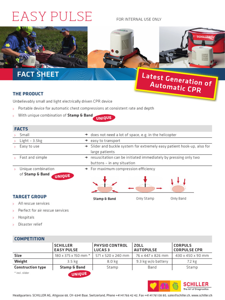 Factsheet PT EASY PULSE | PDF | Cardiopulmonary Resuscitation | Medical ...