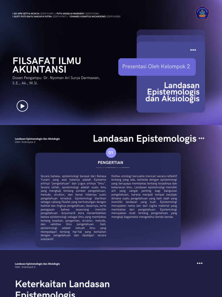 K02 Fiak PPT | PDF | Sains & Matematika | Filsafat