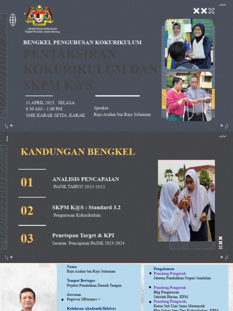 1 Edaran PPD Bentong Slide Taklimat Pajsk PPD Bentong | PDF