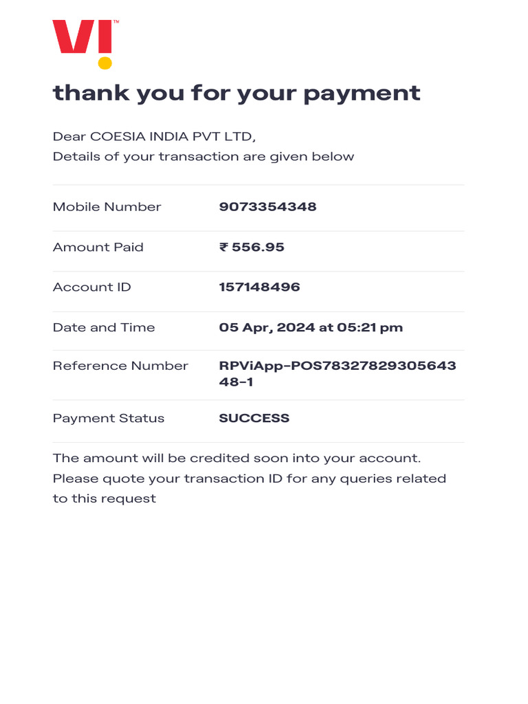 5 Apr Vi Bill 556 | PDF