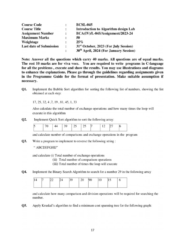 BCSL-045 (2023-24) Solved Assignment | PDF