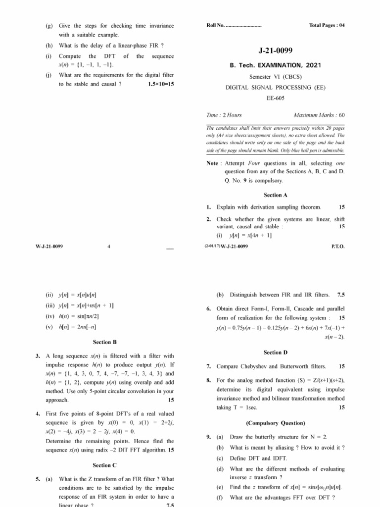 Ee 605 1 | PDF