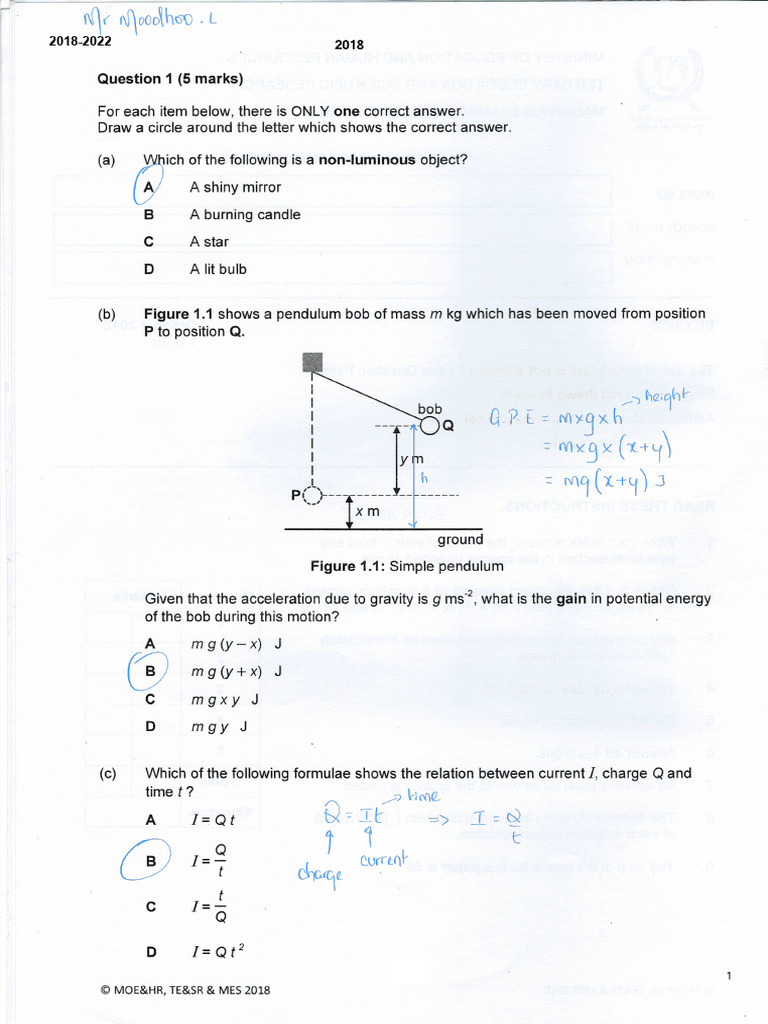 Doc-20230823-Wa0001 230918 193852 | PDF | Force | Power Station