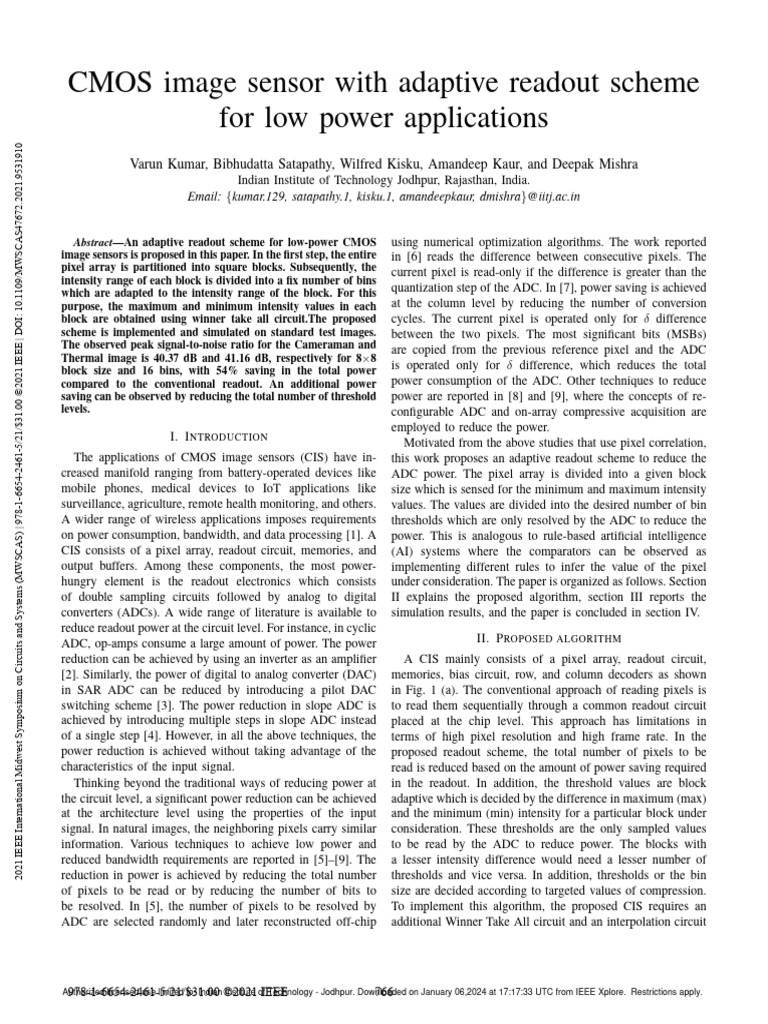 CMOS_image_sensor_with_adaptive_readout_scheme_for_low_power_applications | PDF | Analog To ...