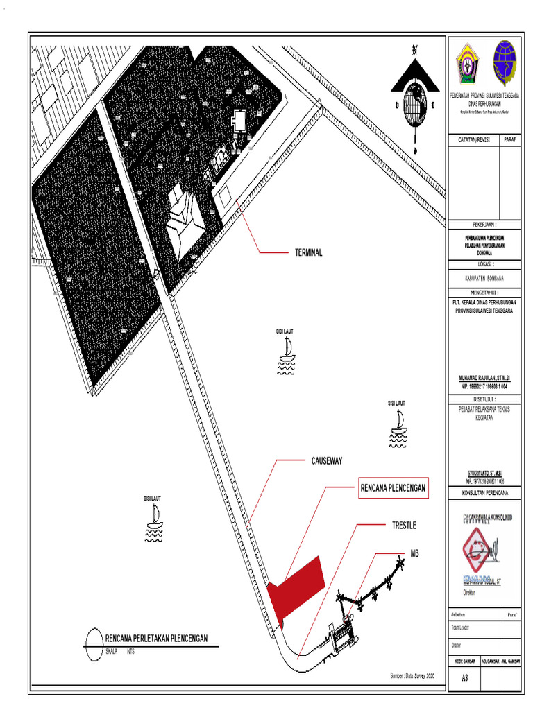 Rencana Detail Plengsengan Sulawesi | PDF