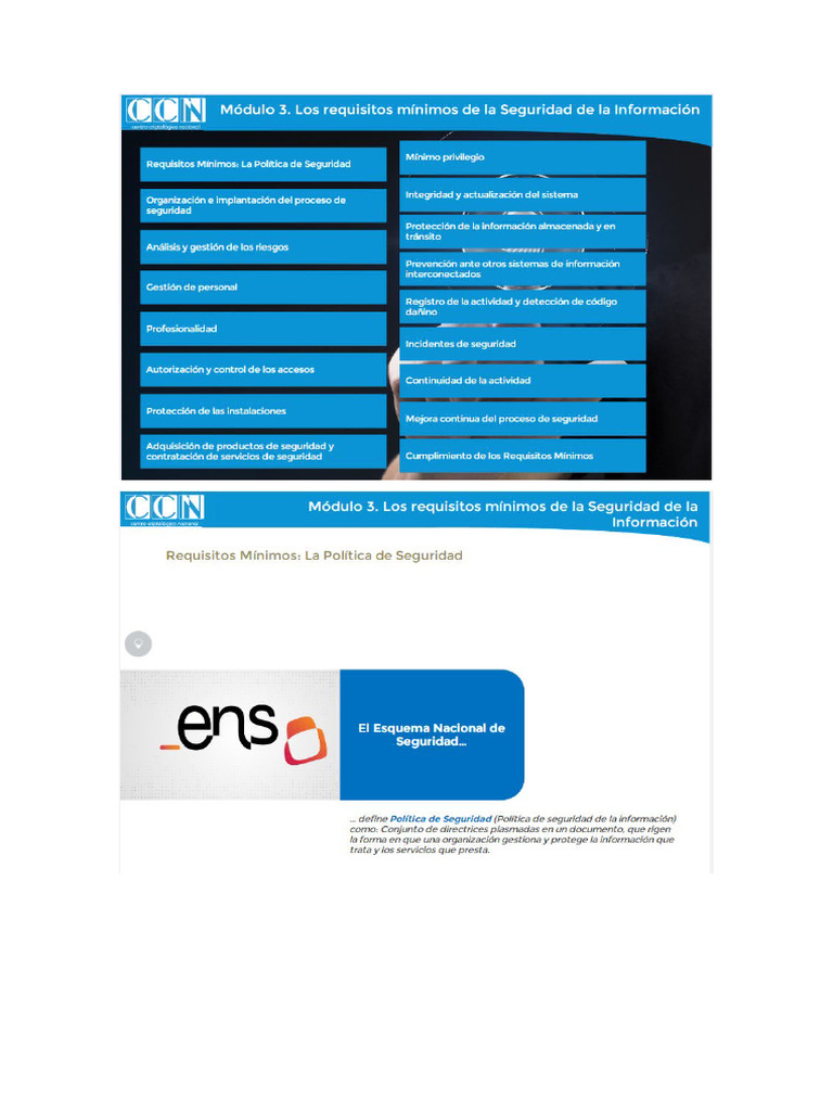 Ens Mod3 3rEQUISITOSmINIMOS | PDF