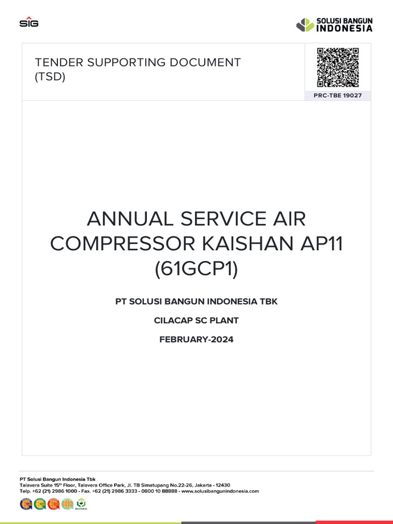 Prc-Tbe 19027 TSD | PDF | Business