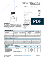 IR Sensor Datasheet | PDF | Electrical Engineering | Applied And ...