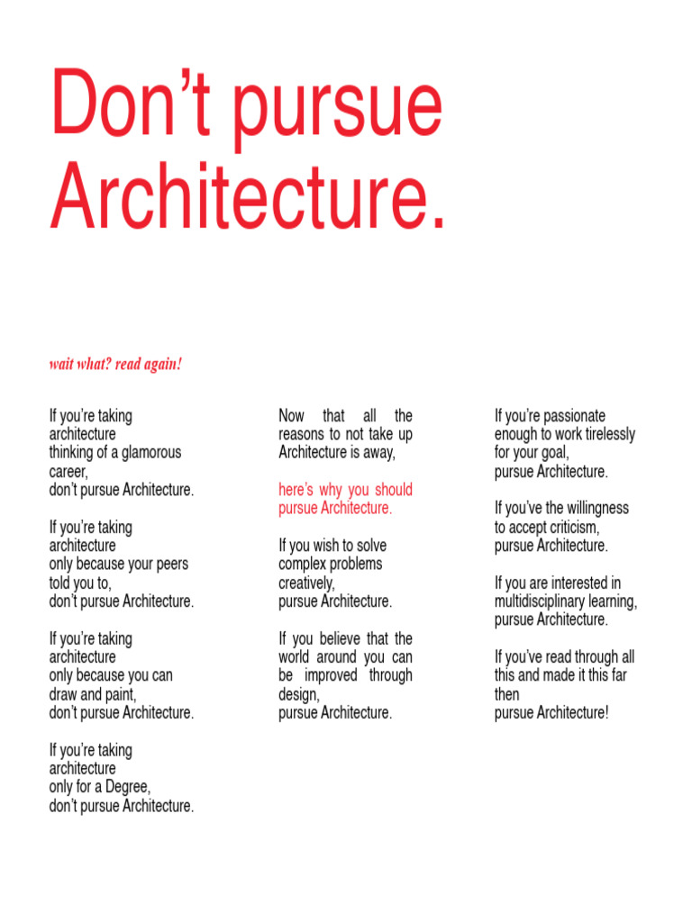 Seed College - B Arch Prospectus 2024 25 | PDF | Thought