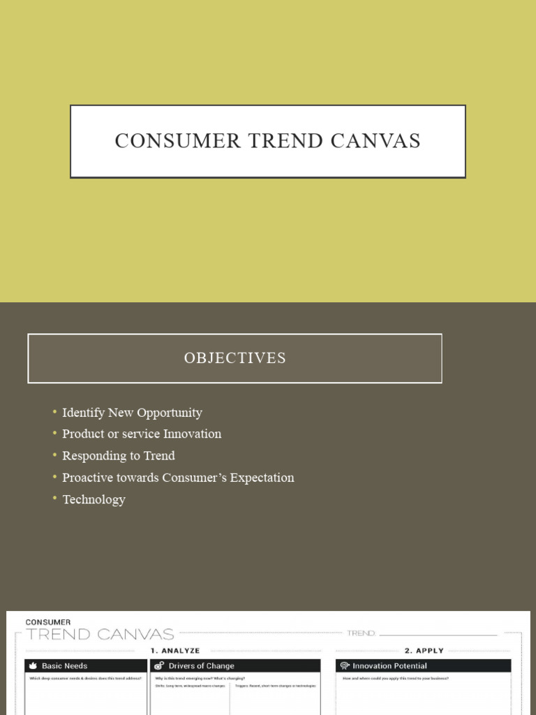Content 3 Consumer Trend Canvas | PDF | Innovation | Brand