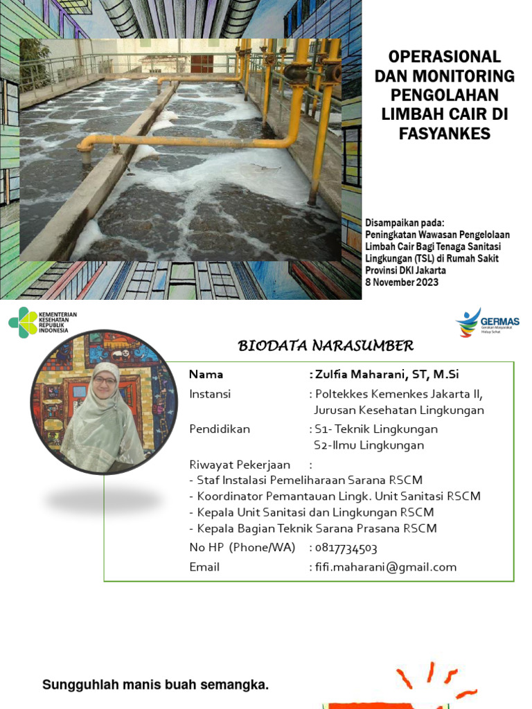 Pengelolaan Limbah Cair Fasyankes | PDF