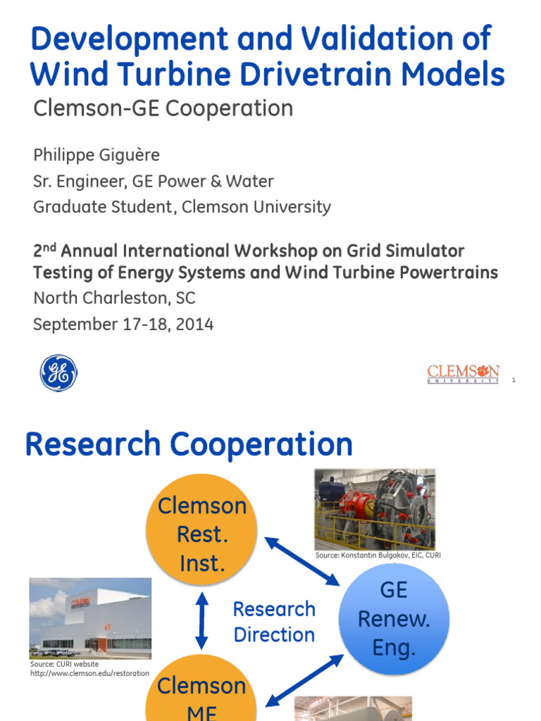 Development and Validation of Wind Turbine Drivetrain Models | PDF | Sustainable Technologies ...