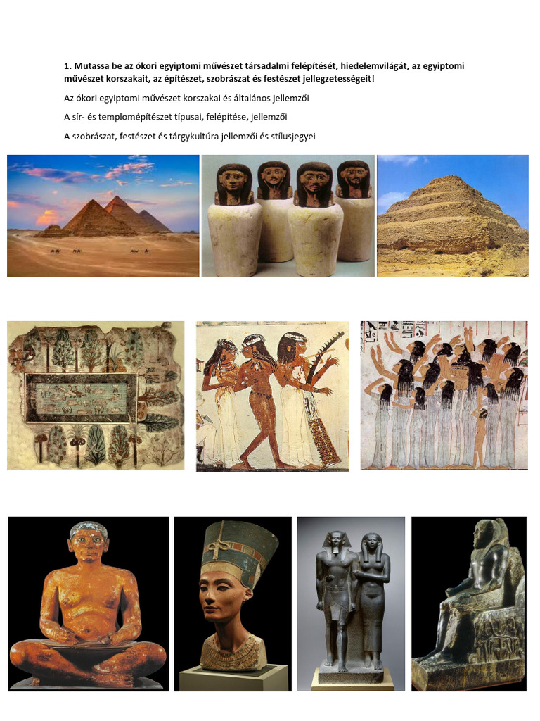 1 Egyiptom Tétel | PDF