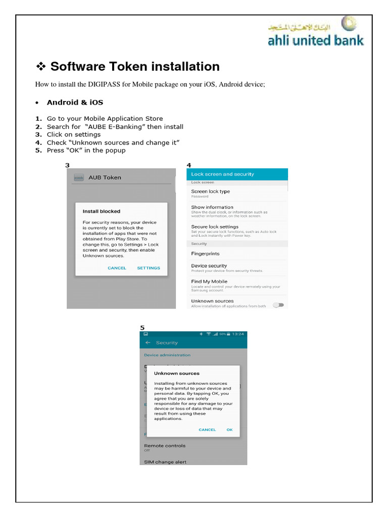 How to Install the Token | PDF