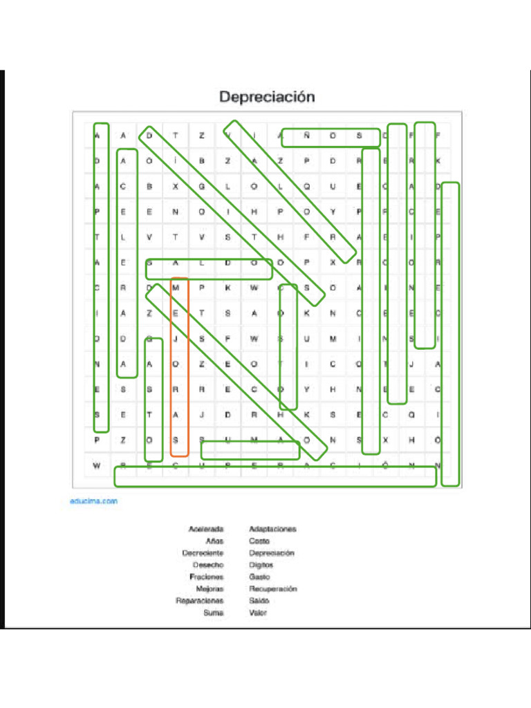 Sopa de Letras Modulo 10 | PDF