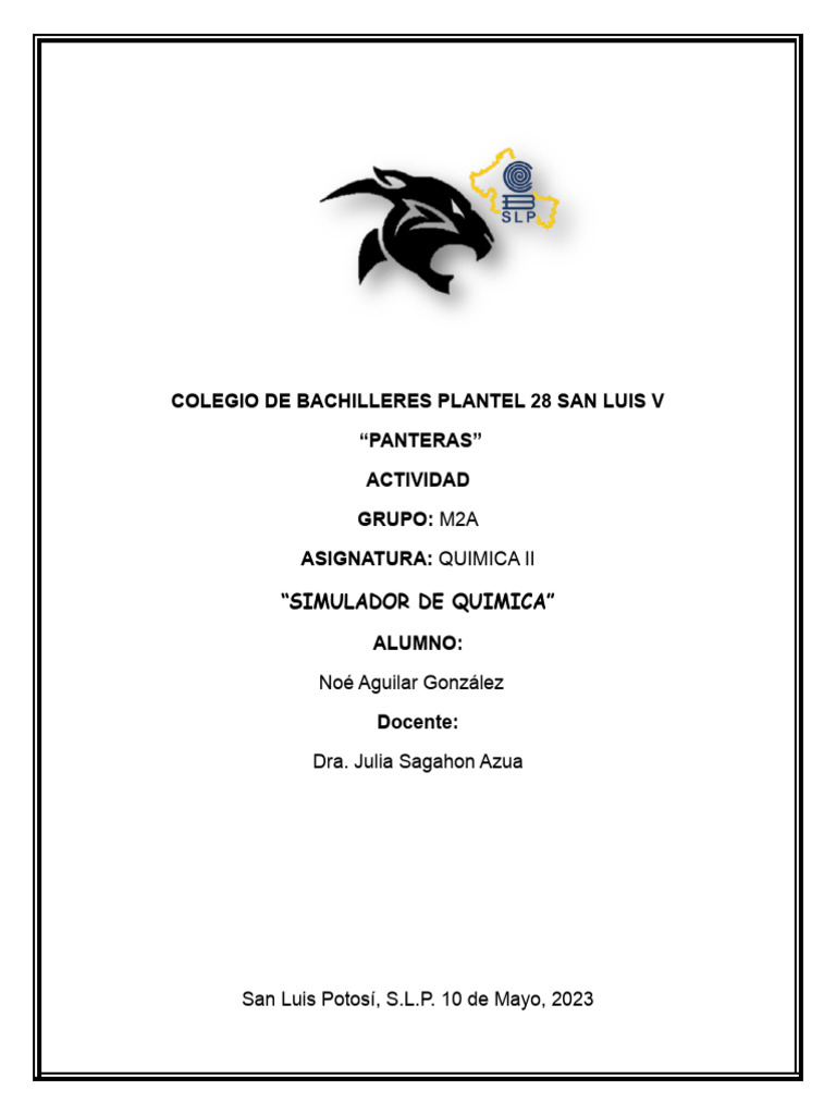 Quimica Ii Simulador 4 Pdf Moléculas Red Mundial