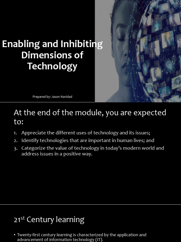 Enabling and Inhibiting Dimensions of Technology | Download Free PDF ...