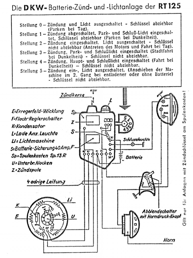Elt_Regler_Schaltplan_RT125 | PDF