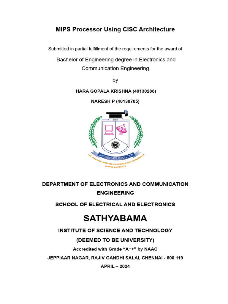 Ilovepdf Merged | PDF | Central Processing Unit | Computer Architecture