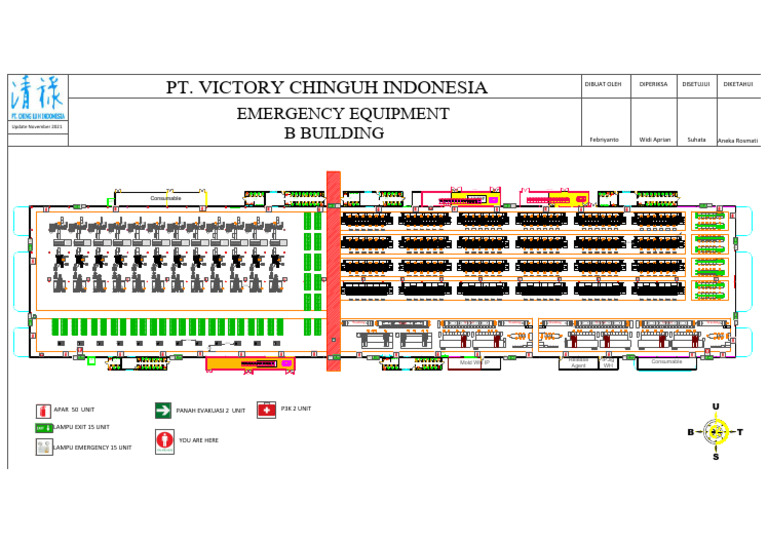 Layout Emergency Building B 2 | PDF