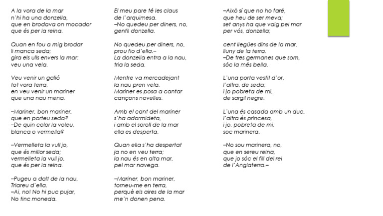 A La Vora de La Mar | PDF
