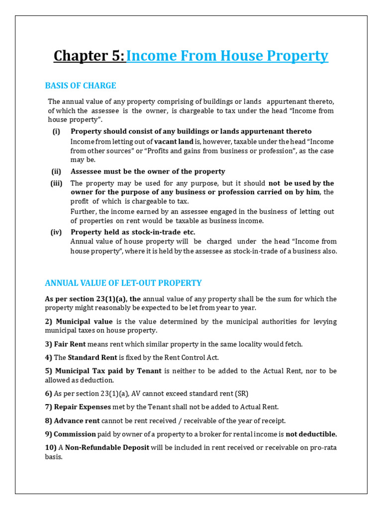 Chapter 5 | PDF | Income | Tax Deduction