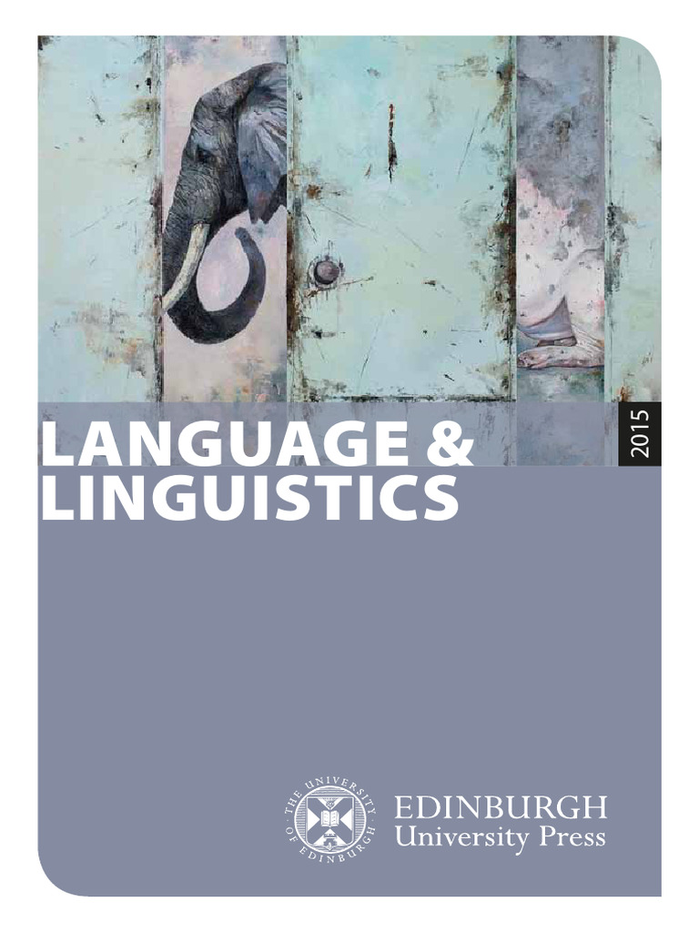 Language and Linguistics | PDF | English As A Second Or Foreign ...