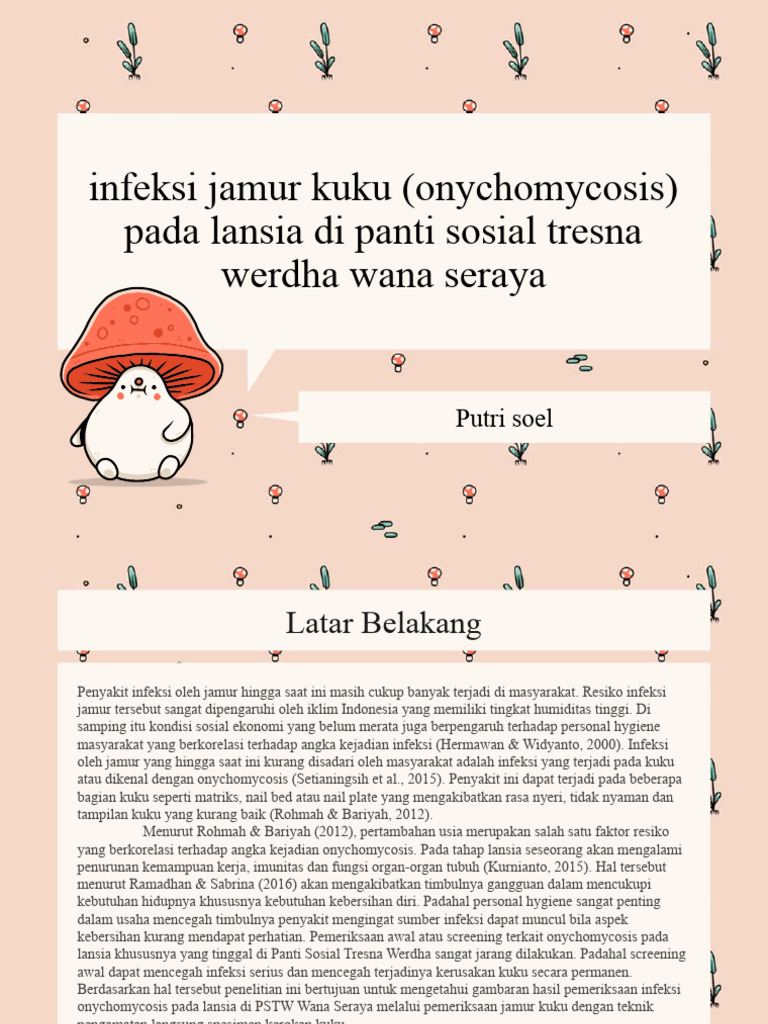 Materi Jamur Kuku | PDF | Sains & Matematika