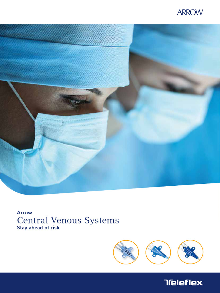 Arrow Central Venous Catheter Overview | PDF | Catheter | Clinical Medicine
