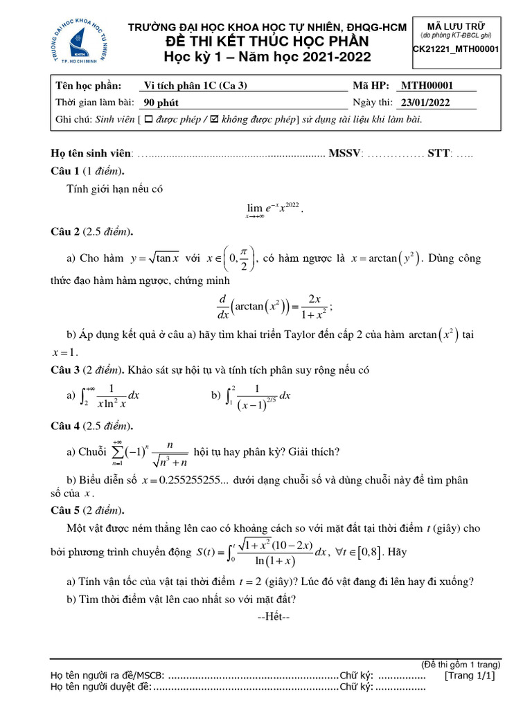 23 01 Ca3 MTH00001 VTP1C BXThang | PDF