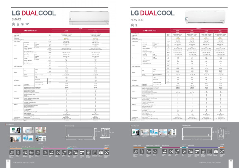 LG Residential Air Conditioner Features | PDF | Engineering ...