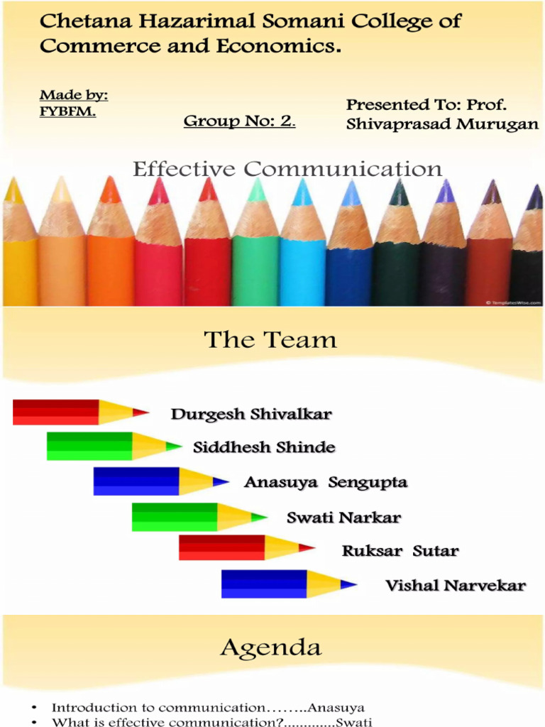 Effective Communication Skills | PDF