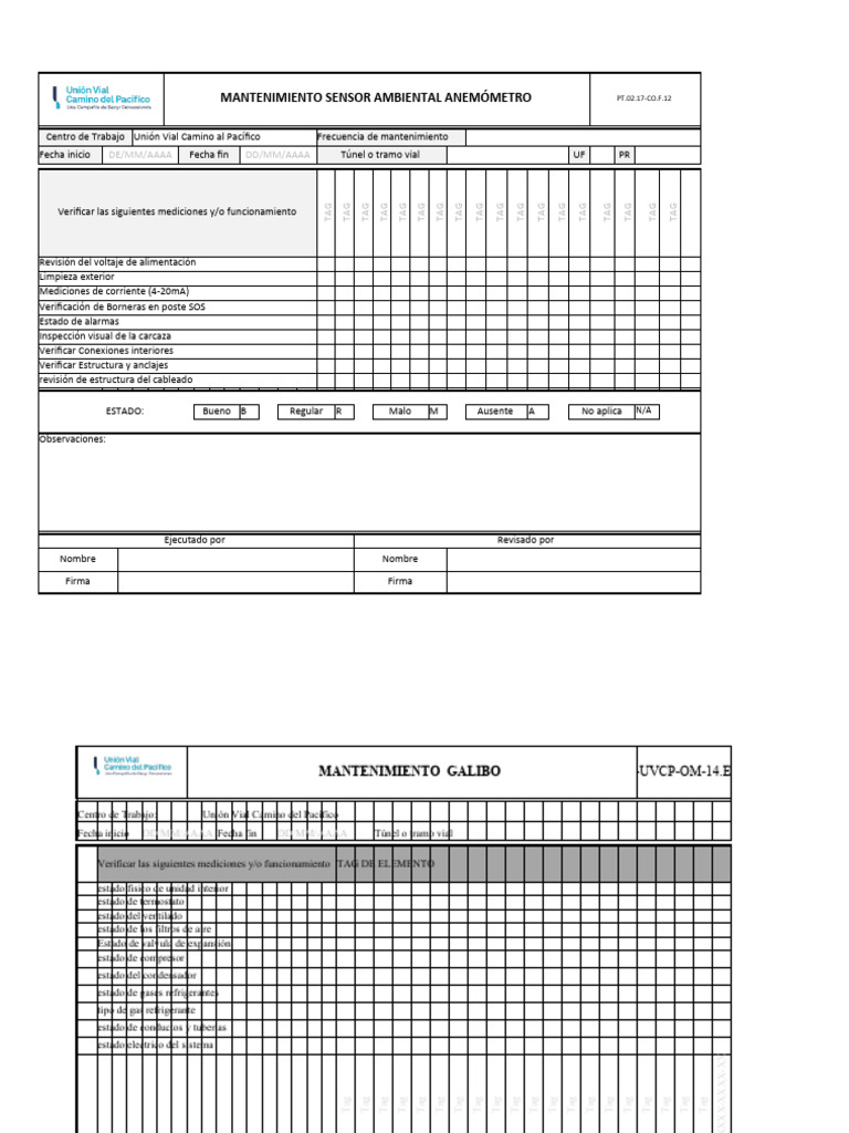 Pt 02 17 Co F 12 Mantenimiento Sensor Ambiental Anemómetro Pdf Automatización De Edificios